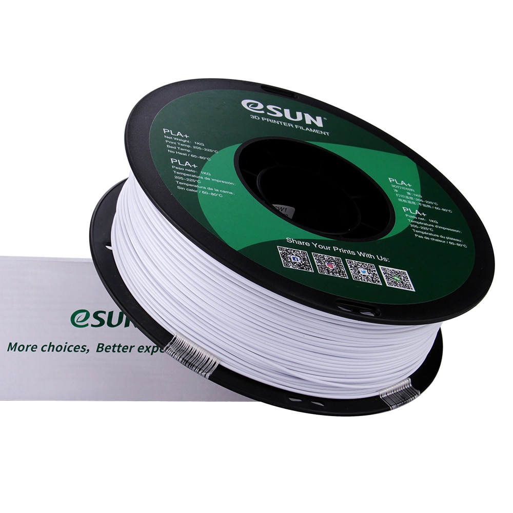 Filament PLA+ Cold white, 1.75mm, 1kg - eMAG.ro