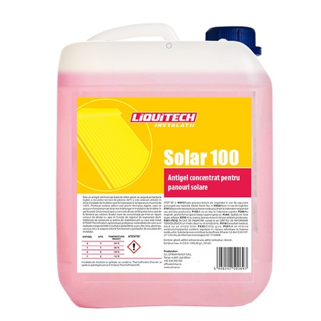 Antigel concentrat pentru instalatii solare si pompe de caldura,ChemX ...