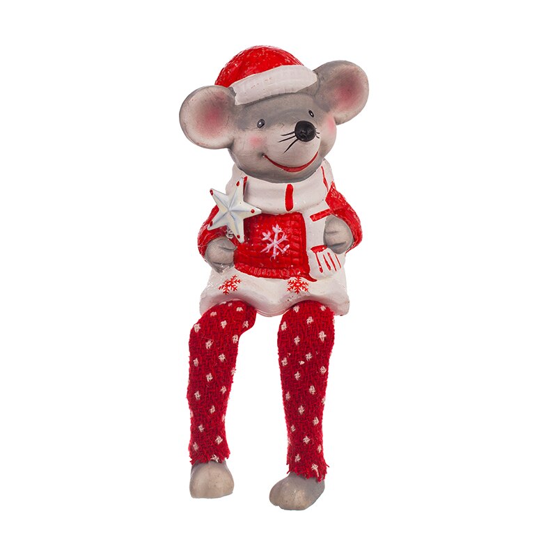 Soarece decorativ, decor brad, CK85, Rosu - eMAG.ro