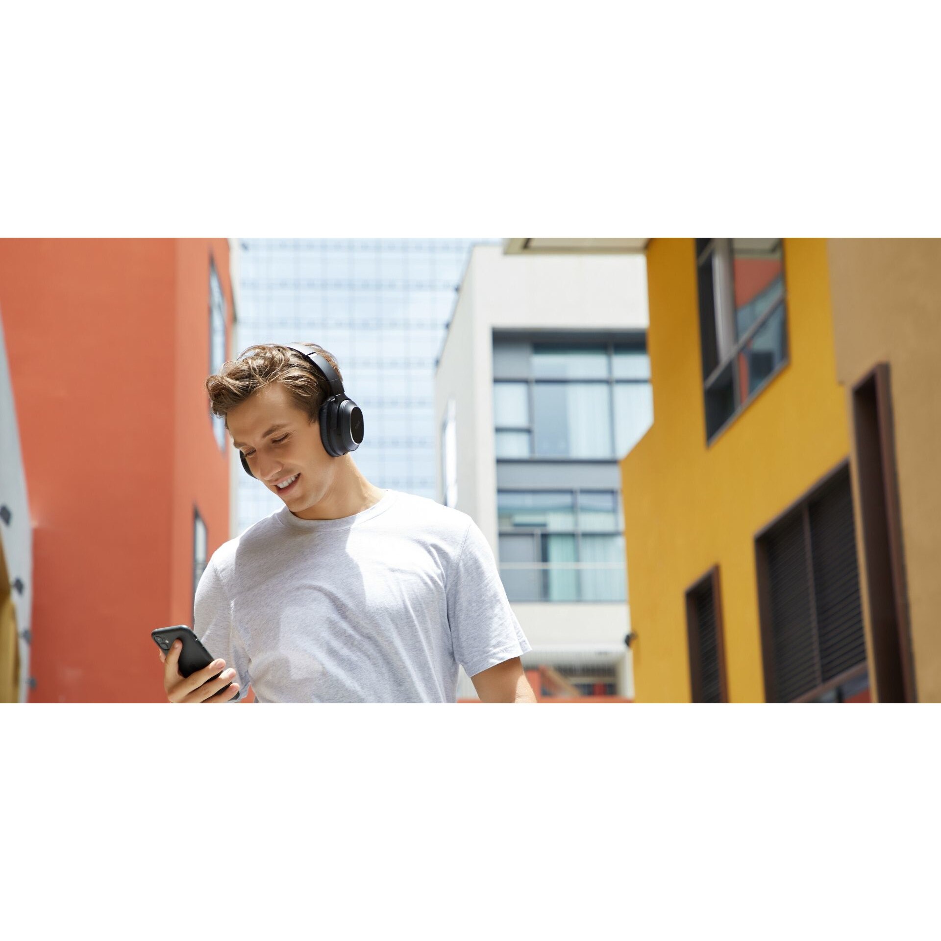 Casti ANC Bluetooth Tribit QuietPlus 72 Hybrid Active Noise Cancelation ...