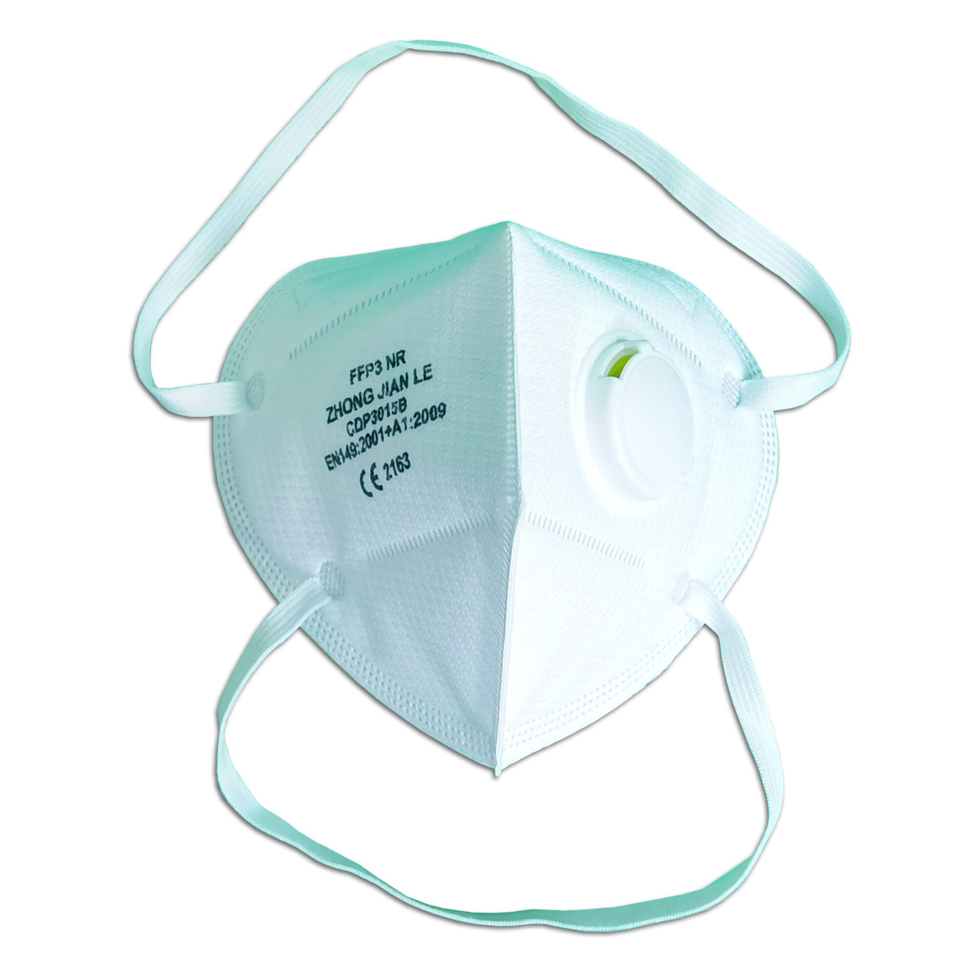 Set 10 Masti de protectie cu valva, FFP3, 5 straturi, unica folosinta ...