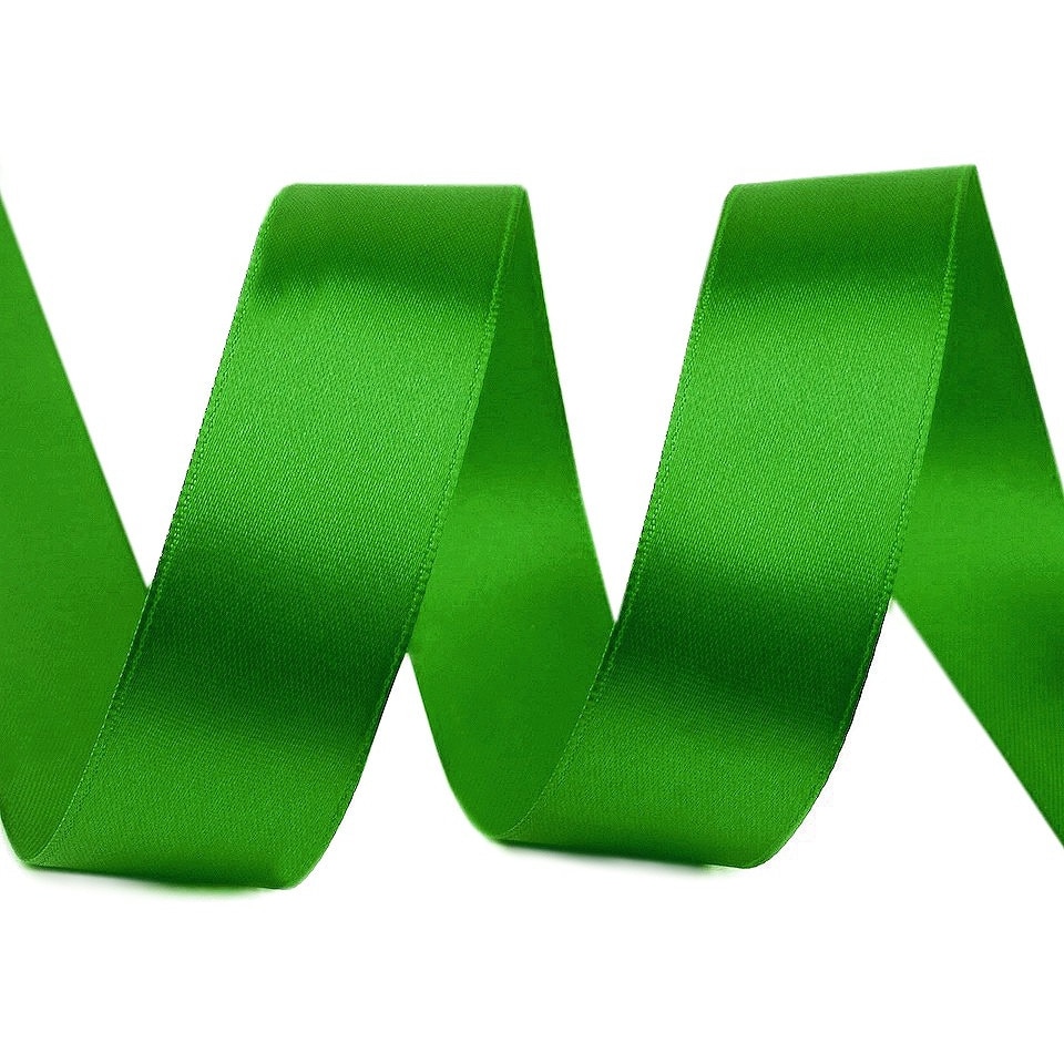 Panglica satinata verde, latime 2.5 cm, rola 22.5 m OEM - eMAG.ro