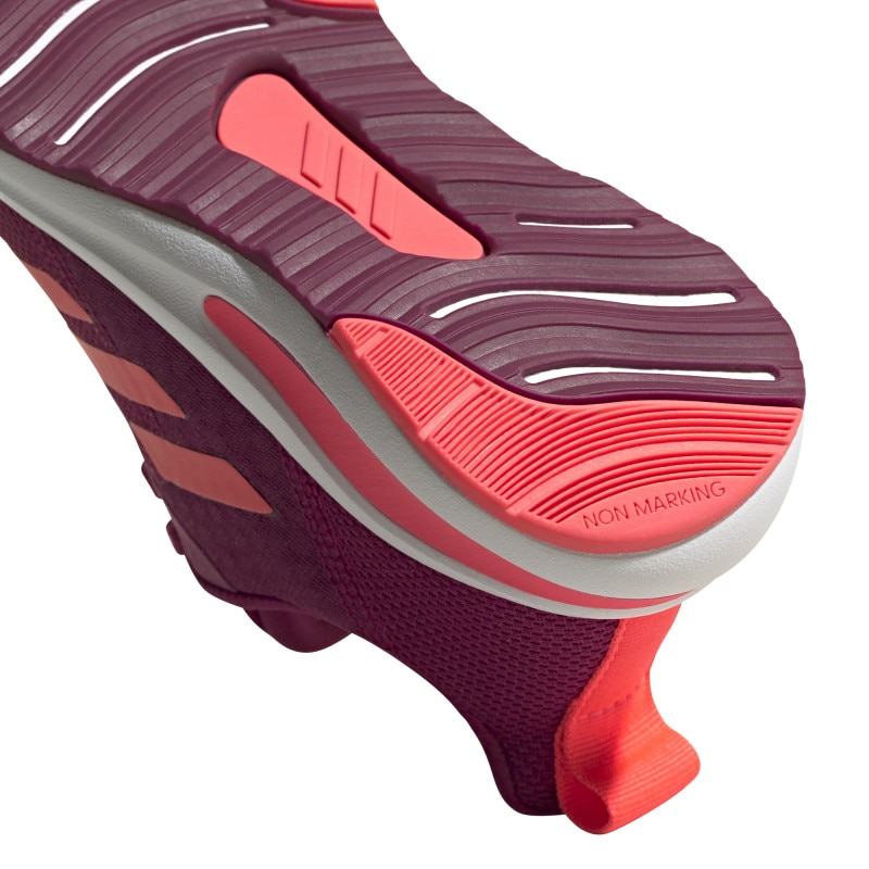 Маратонки Adidas, с оранжеви акценти, за момиче, лилави, 28 - eMAG.bg