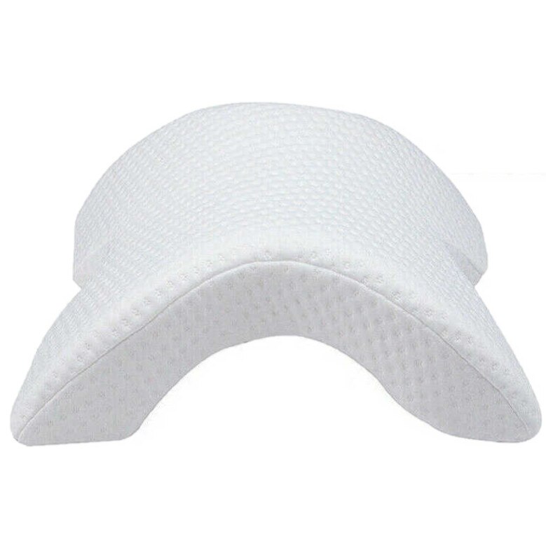 Perna cu memorie din spuma, ergonomica, antibacteriana, Alba ...