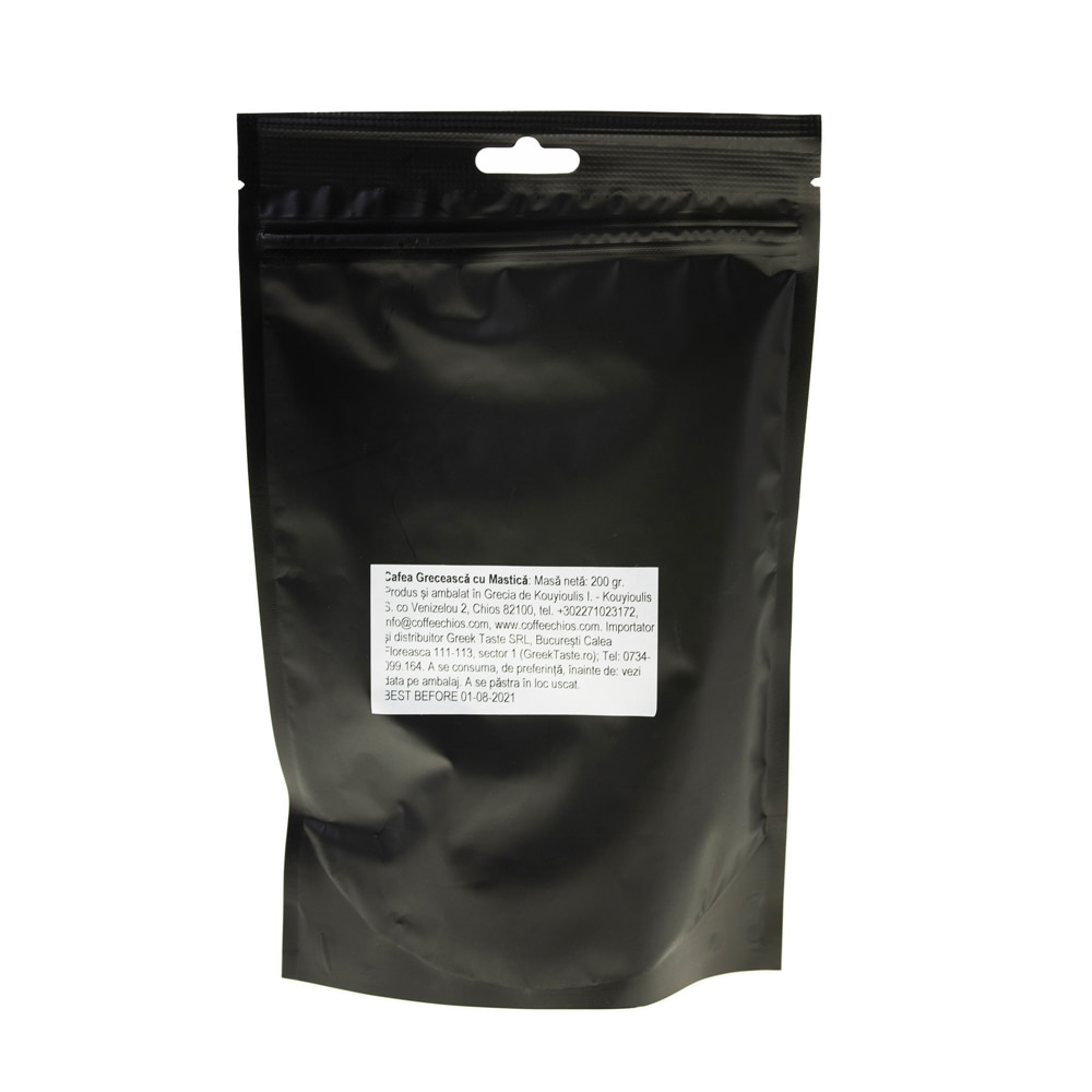 Cafea Greceasca cu mastica, 100% ingrediente naturale, prajita in Chios ...