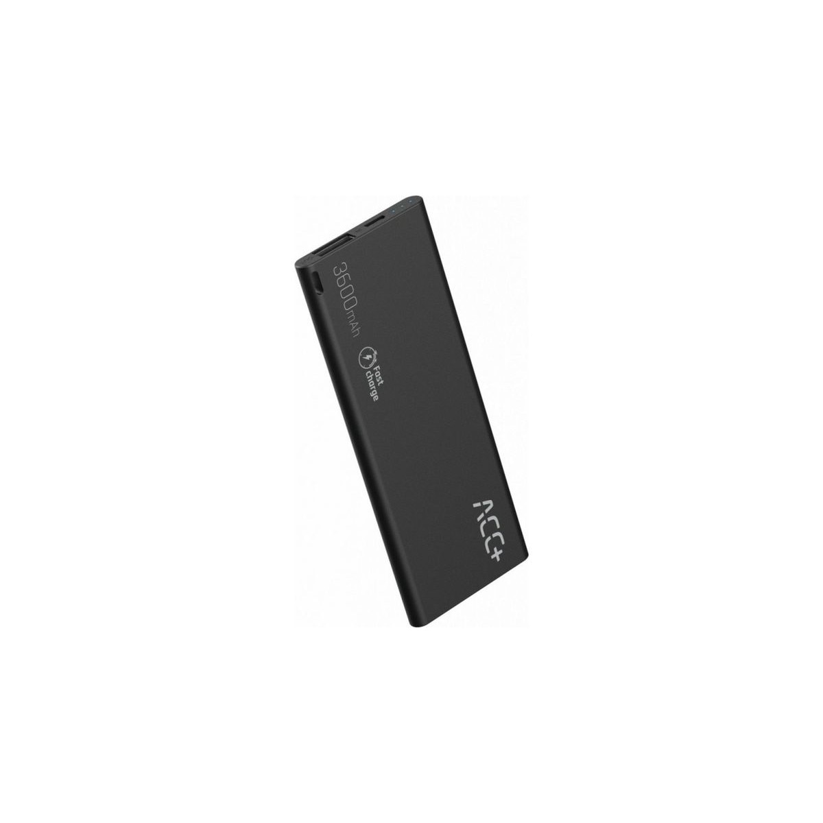 Power Bank ACC+ Thin - 3600 MAH FAST CHARGE - Black - eMAG.ro