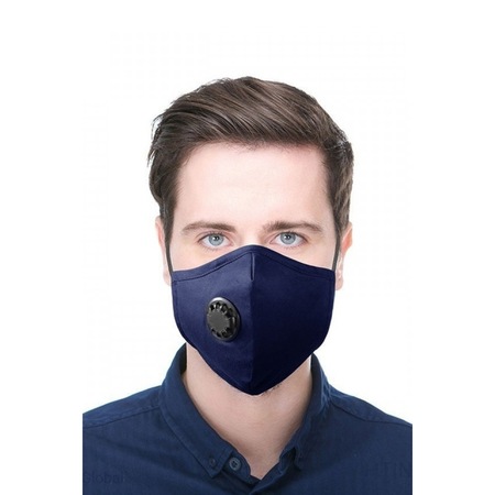 Masca protectie anti praf cu Valva, Filtru Detasabil PM2.5 Bumbac ...