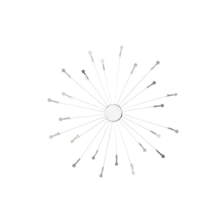 Rama foto magnetica, Kikkerland, argintiu, 24 clipsuri - eMAG.ro