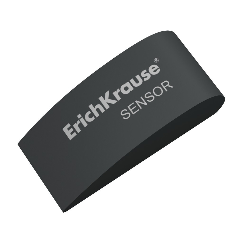 Guma de sters Erich Krause Sensor, Negru - eMAG.ro