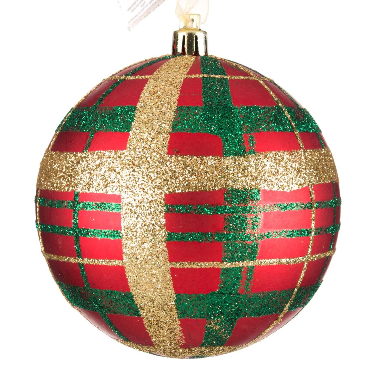 Glob de Craciun cu design colorat, 8 cm - eMAG.ro