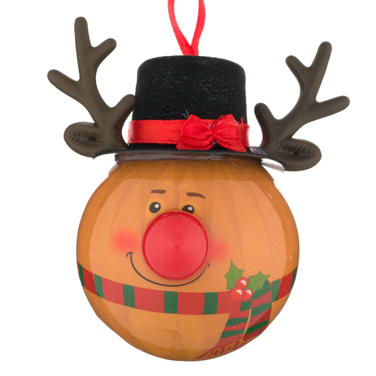 Glob de Craciun cu design ren, 6.5 cm - eMAG.ro