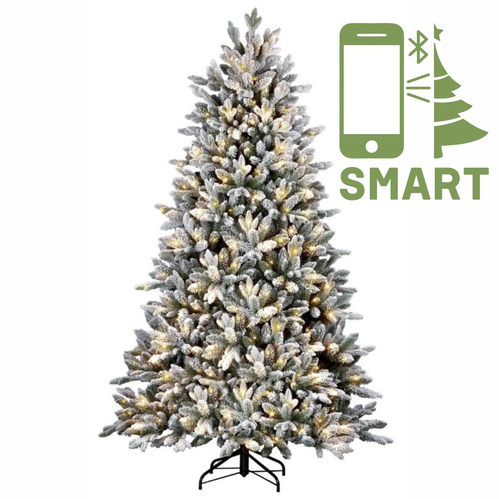 Brad Canberra Premium Flock Warm LED Smart 180 cm - eMAG.ro