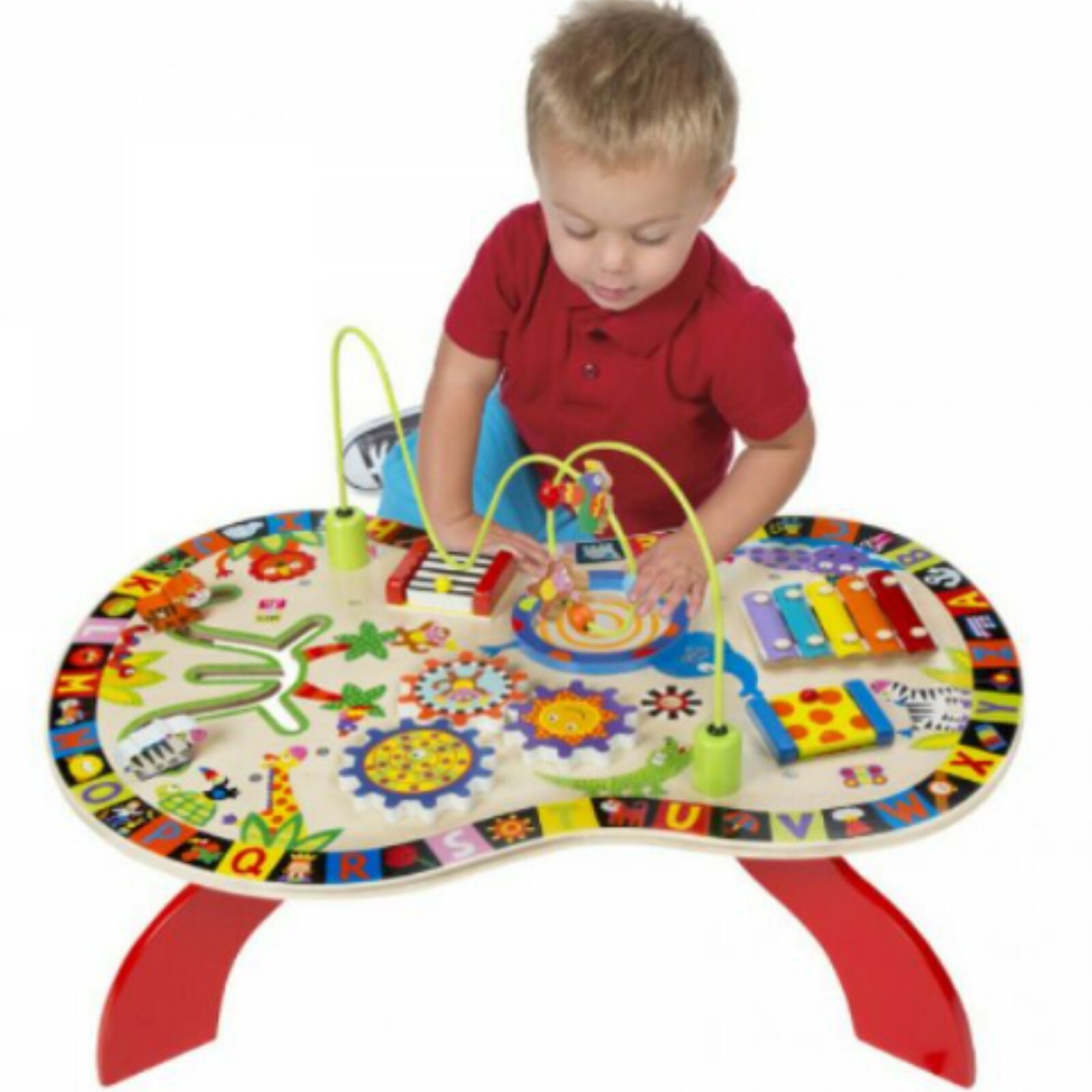 Masuta interactiva cu activitati pentru copii, Busy Table - eMAG.ro