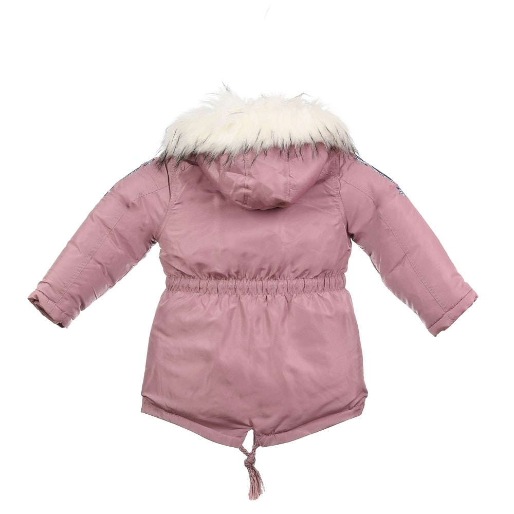 Geaca Lunga De Copii Adorines Roz 12 Ani - eMAG.ro