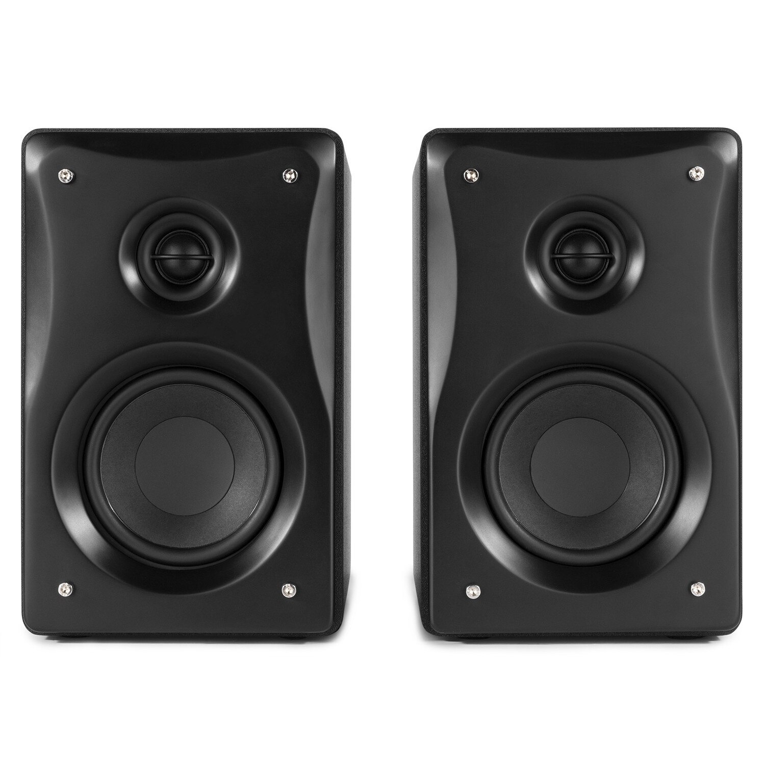Set 2 boxe monitoare de studio active, 4”, 40W RMS, USB/Bluetooth ...