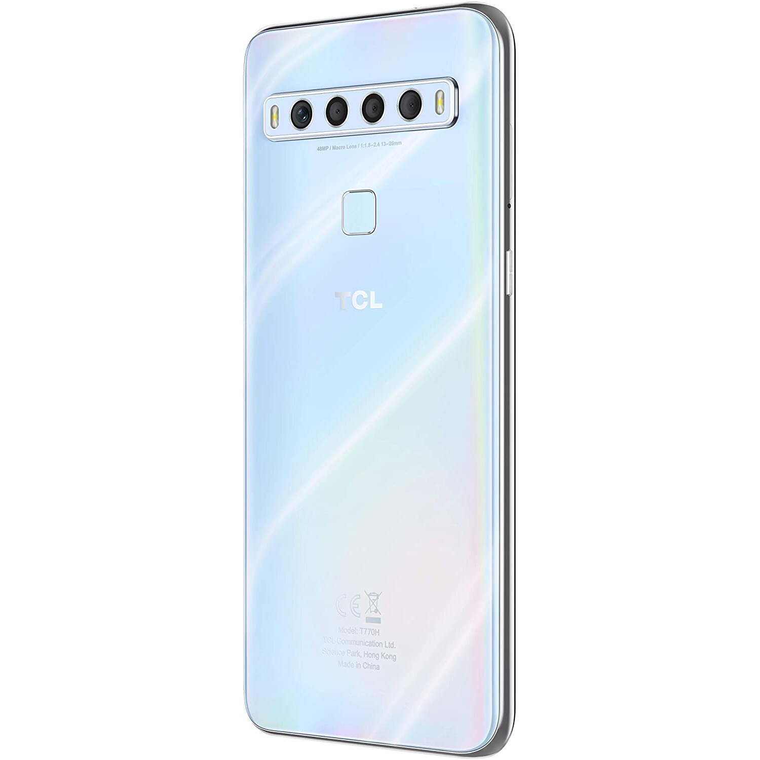 Telefon mobil TCL 10L, Dual SIM, 64GB, 6GB RAM, 4G, Arctic White - eMAG.ro