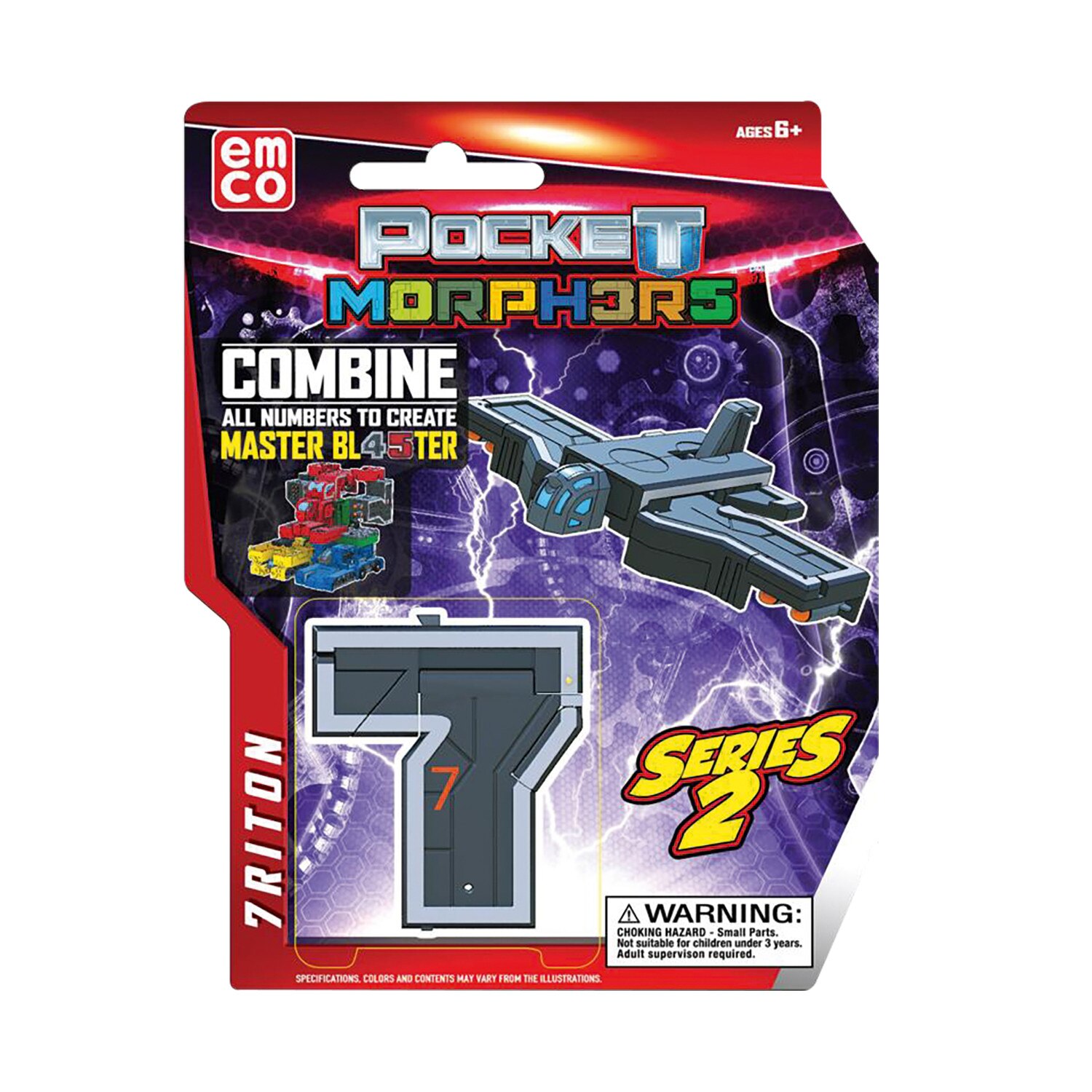 Set Pocket Morphers seria 2 si cifra fantoma 7 Triton - eMAG.ro