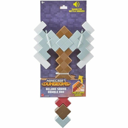Figurina Topor Minecraft Dungeons Deluxe cu sunet 42 cm - eMAG.ro