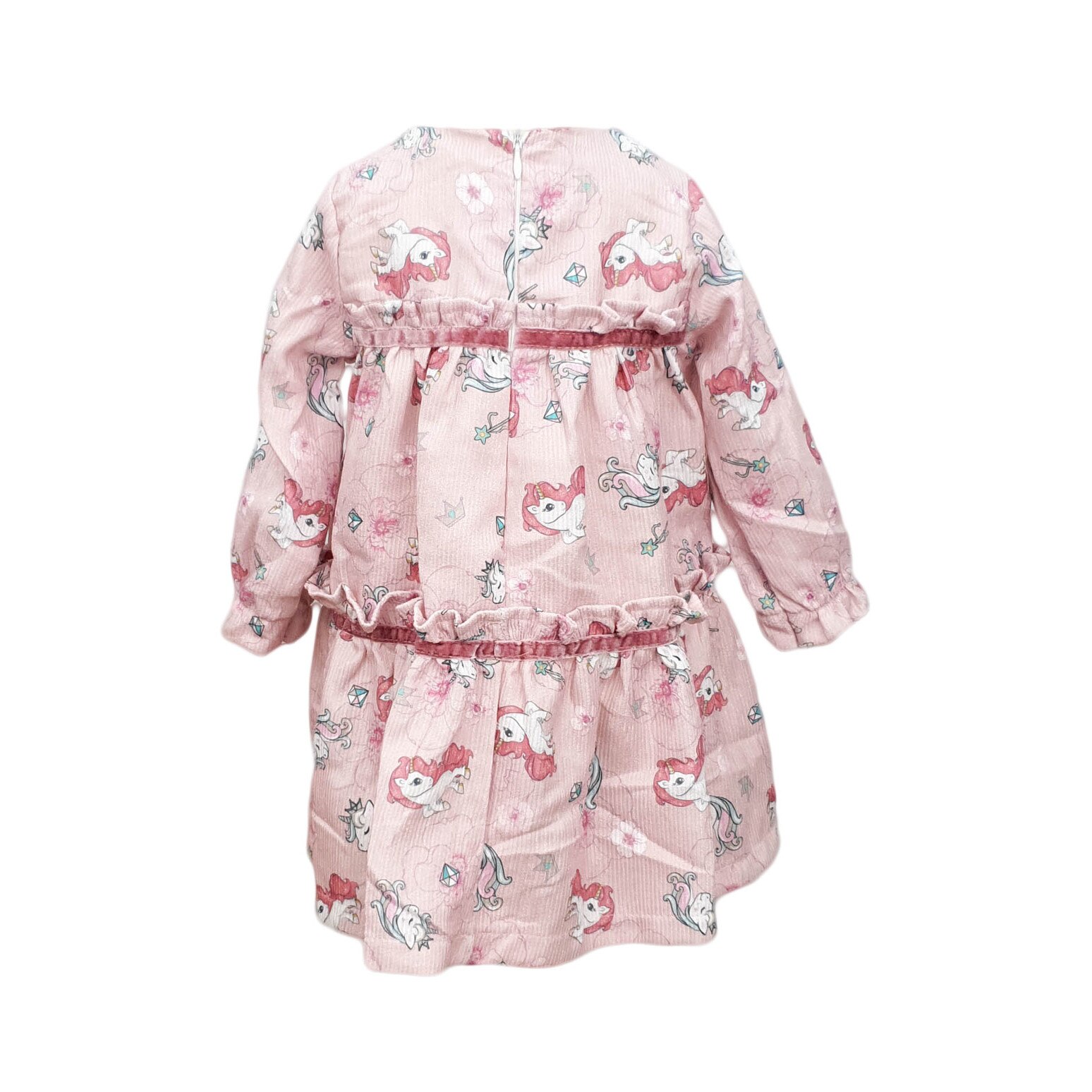 Rochita pentru fetite cu bolerou, culoare roz - eMAG.ro