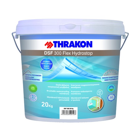 Thrakon DSF 300 Flex Hydrostop vízszigetelés fürdőszobákhoz, 20 kg ...