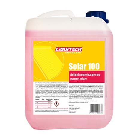 Antigel concentrat pentru instalatii solare si pompe de caldura,ChemX ...