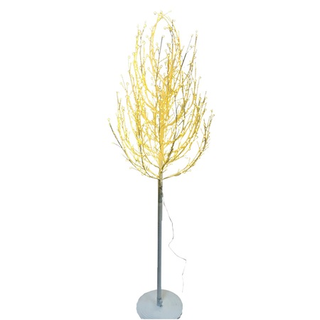 Copac iluminat cu 580 leduri cu lumina calda, 150 cm - eMAG.ro