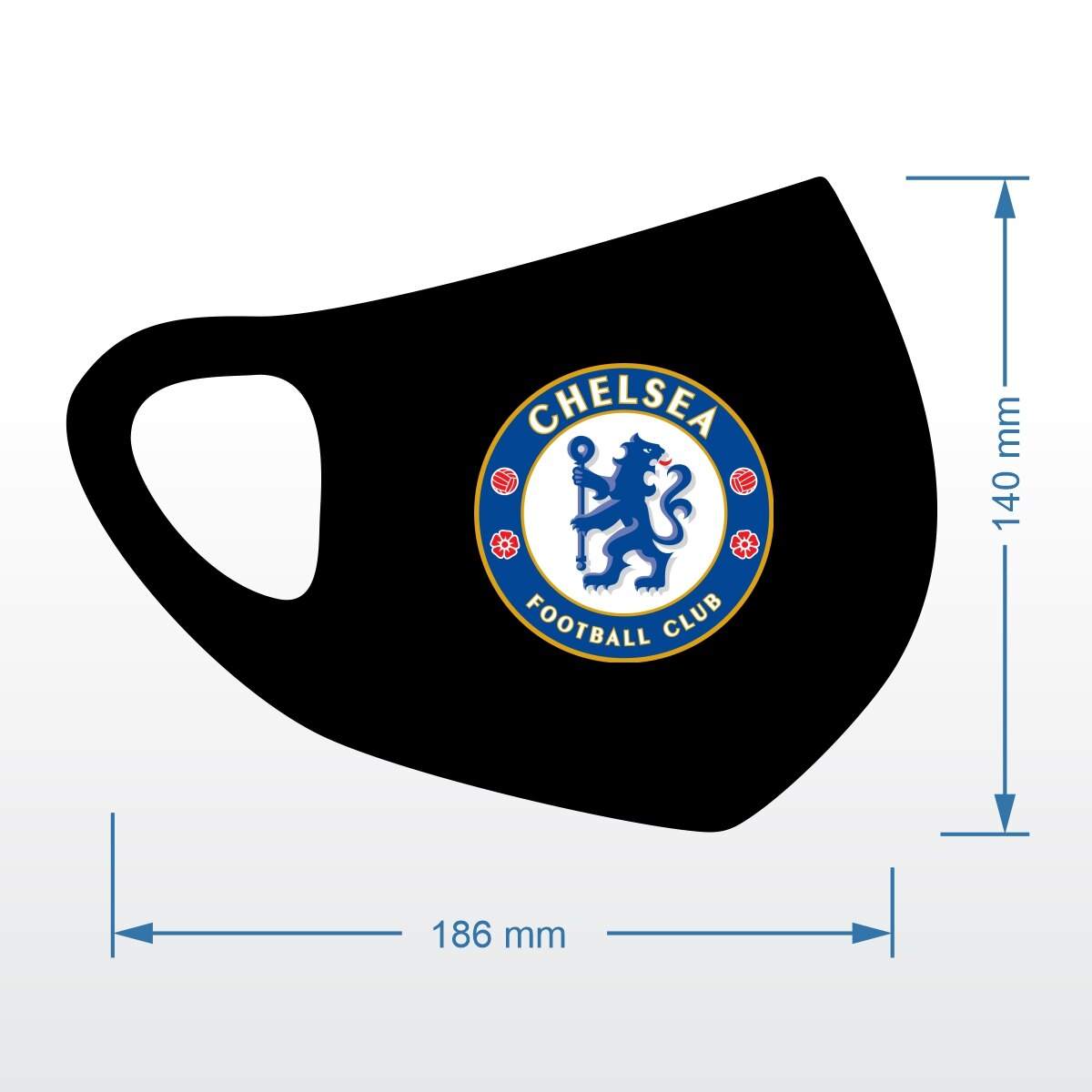 Set 2 bucati masca protectie barbati Chelsea Londra - eMAG.ro
