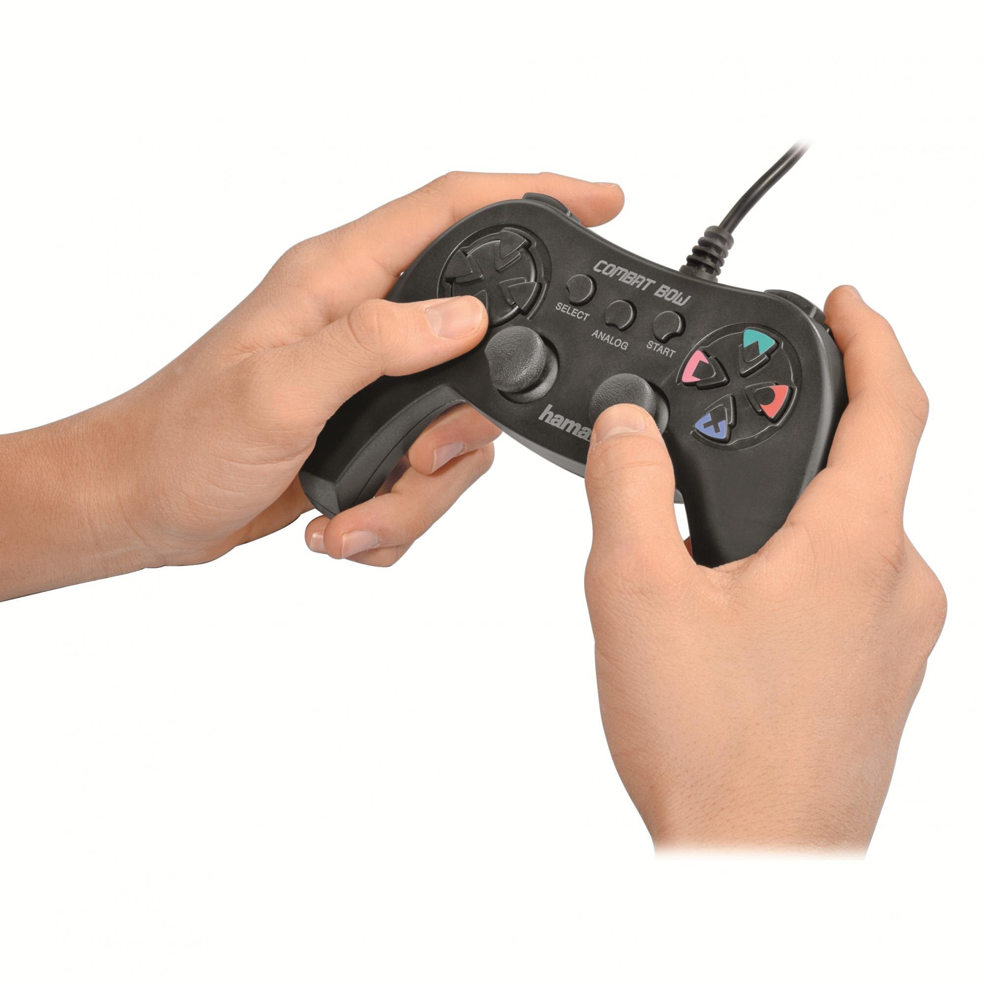 Controller cu fir Hama Combat Bow pentru PS2 - eMAG.ro