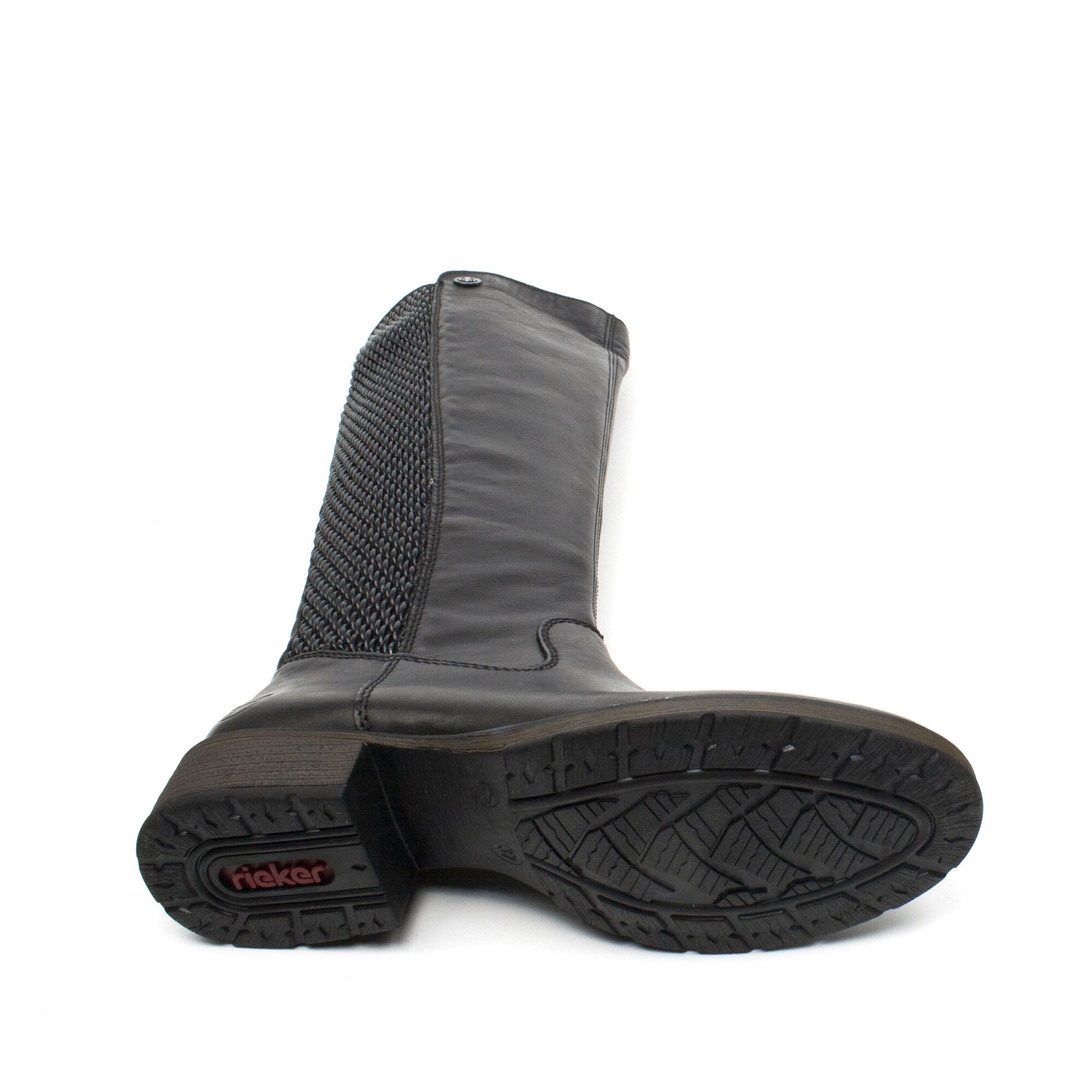 Cizme dama elastice negru, Rieker, 36 EU - eMAG.ro