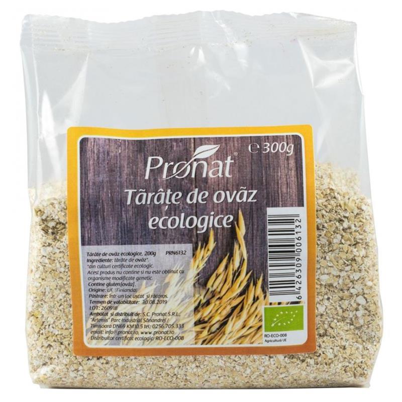 Tarate de Ovaz Bio 300 Grame Pronat - eMAG.ro