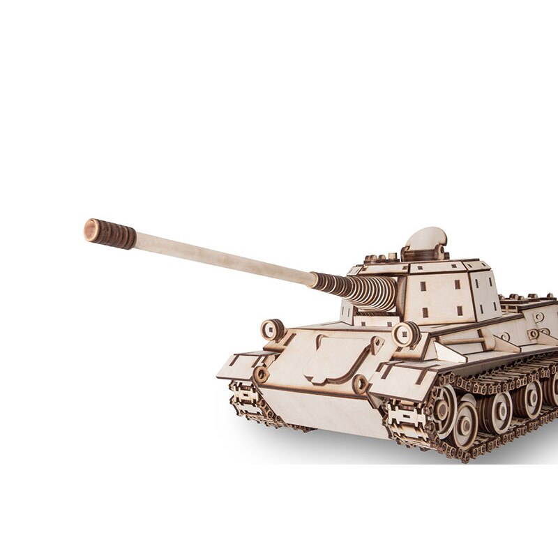 3D механичен пъзел 679 части Wood Tank Lowe Eco Wood Art - eMAG.bg