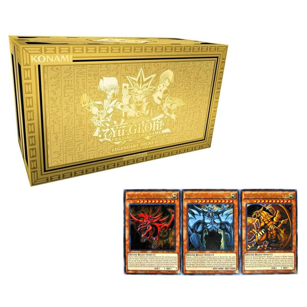 Set carti de joc Yu Gi Oh Legendary Deck II Reprint Unlimited Edition ...