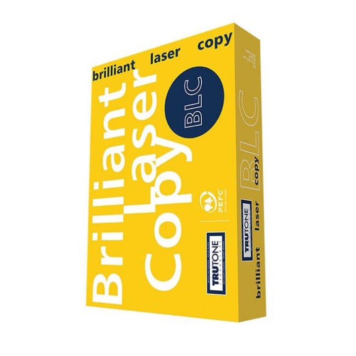 Hartie copiator A4 80gr/mp, 500 coli/top, Brilliant Yellow - eMAG.ro