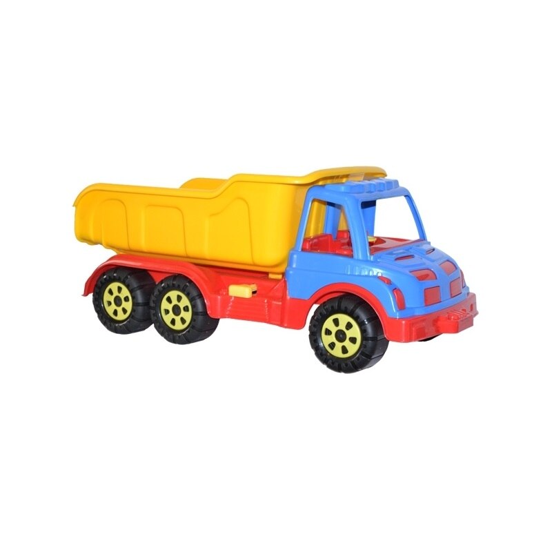 Camion basculanta plastic 60 Cm, Multicolor - eMAG.ro