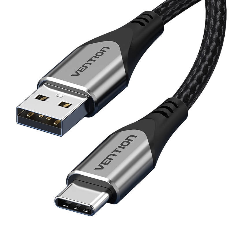 Cablu USB 2.0 A la USB-C 3A 0,5 m Vention CODHD gri - eMAG.ro