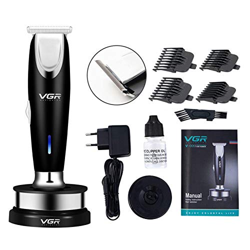 Машинка за подстригване VGR V-005, Захранване с батерии, Ножчета от ...