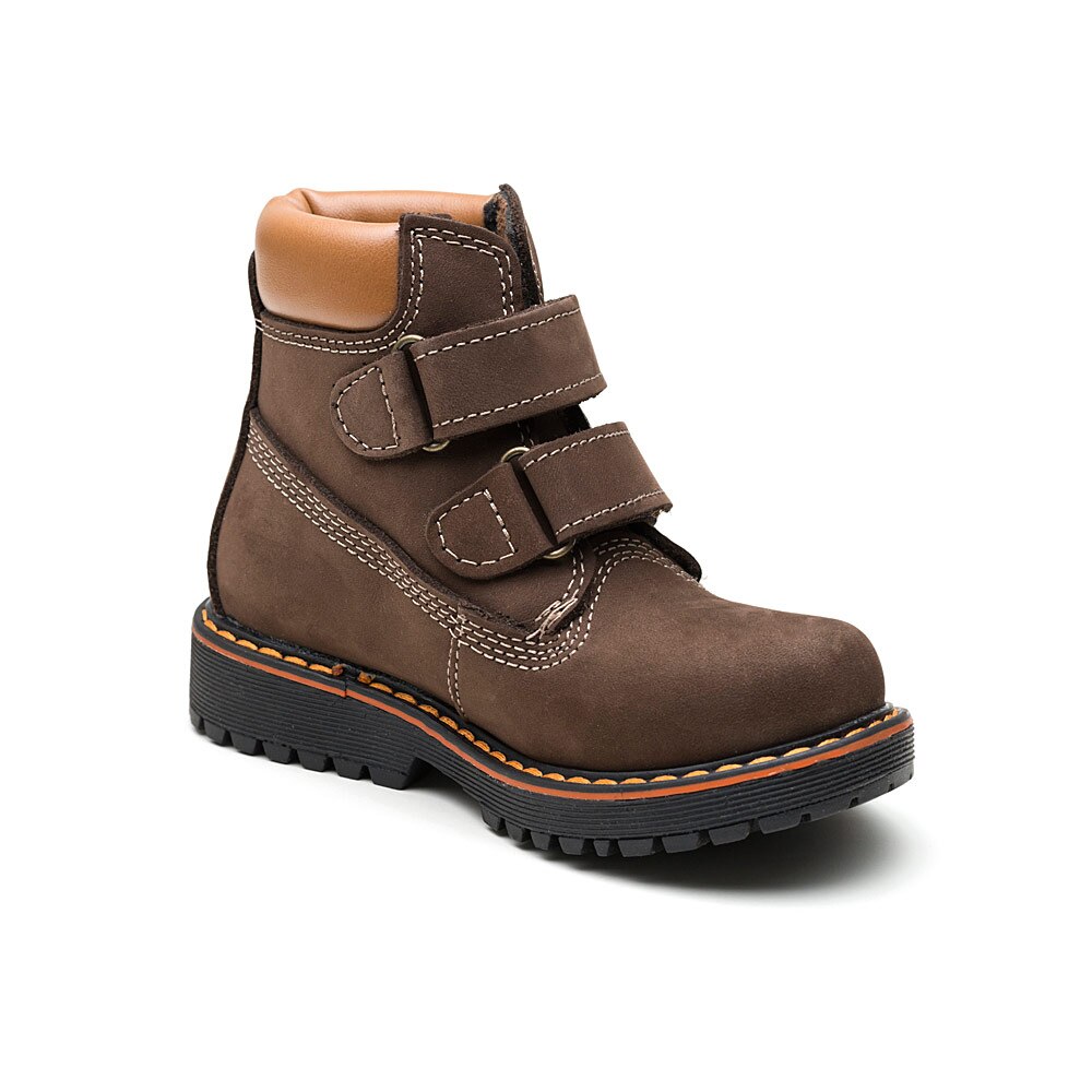 Ghete piele nabuc Kidopo Mira maro, marimea 28 - eMAG.ro