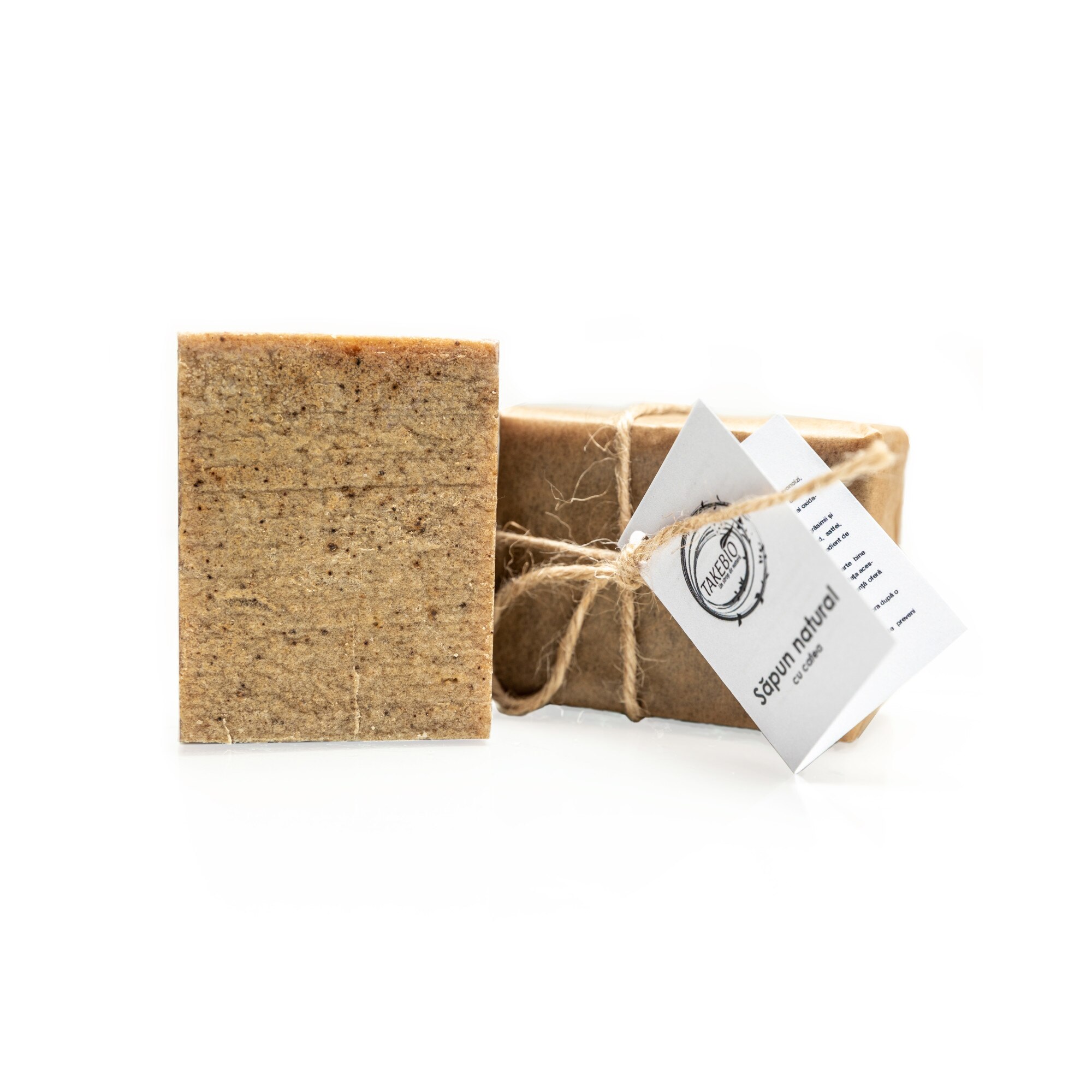 Sapun TakeBio natural cu cafea, 100 gr - eMAG.ro