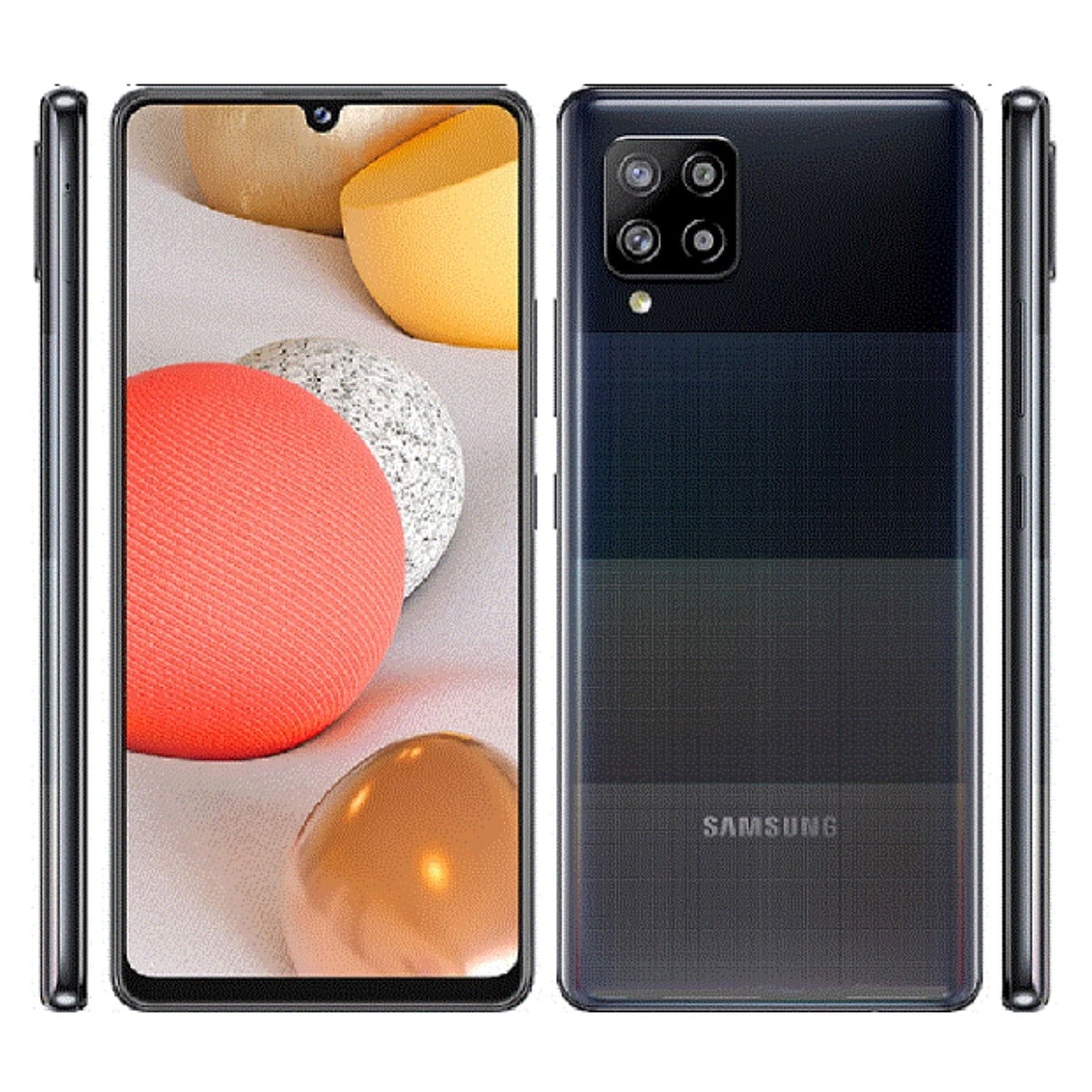 Смартфон Samsung Galaxy A42, 5G, Dual Sim, 4GB RAM, 128GB, Black - eMAG.bg