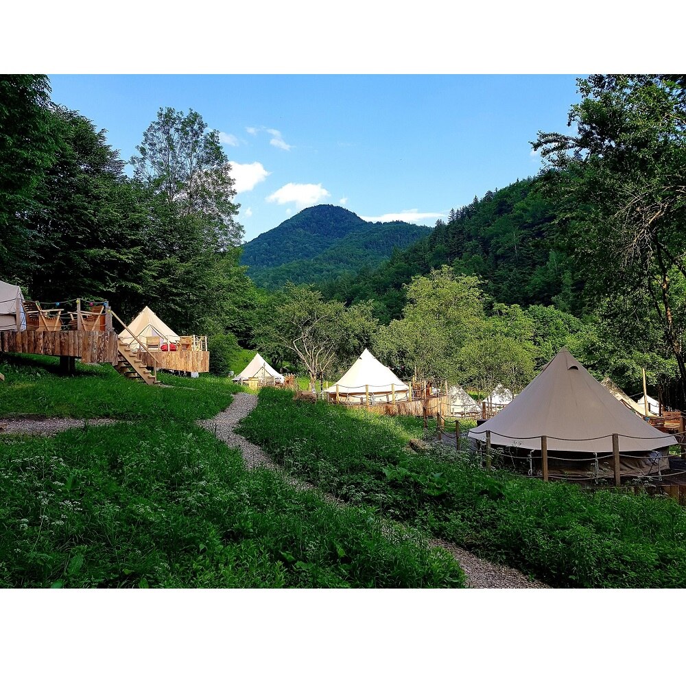 Cazare in cort pentru 4 persoane, Green Camp, 3 nopti, 08.06.2021-11.06 ...