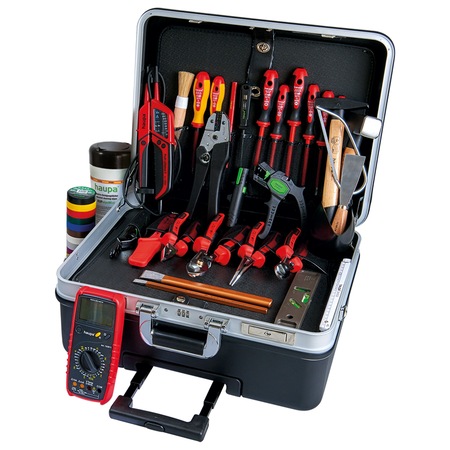 Valiza scule tip troler Extra, Haupa, 33 piese, 1000V - eMAG.ro
