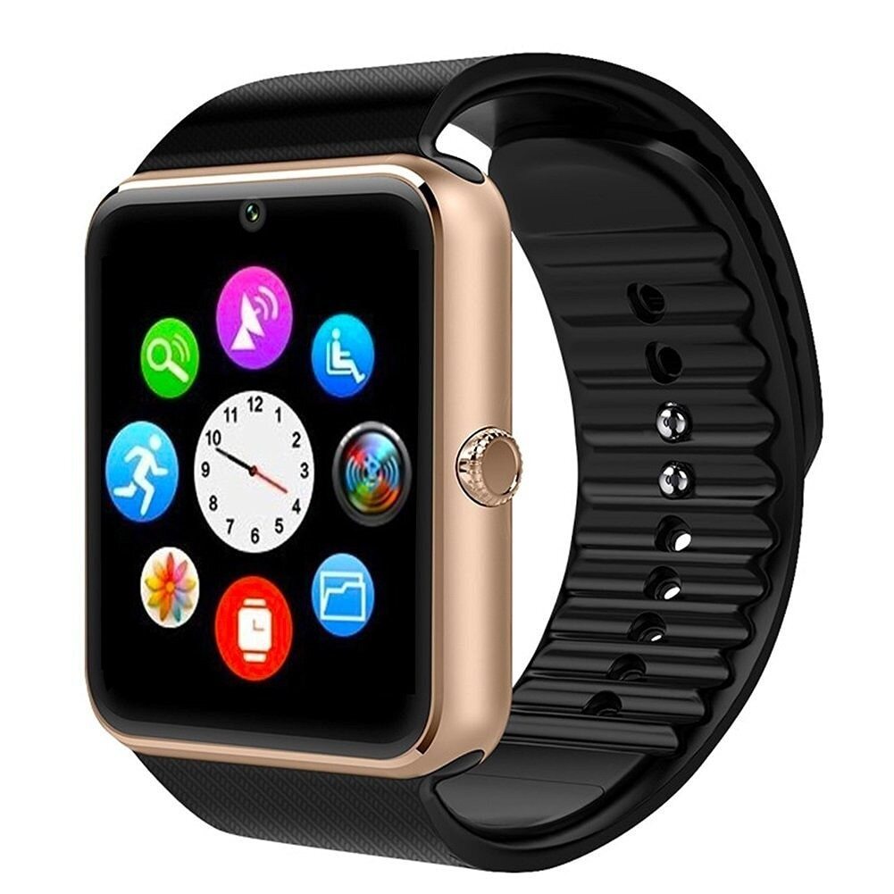Ceas Smartwatch GT, conectare bluetooth, microSD, Camera 2 MP ...