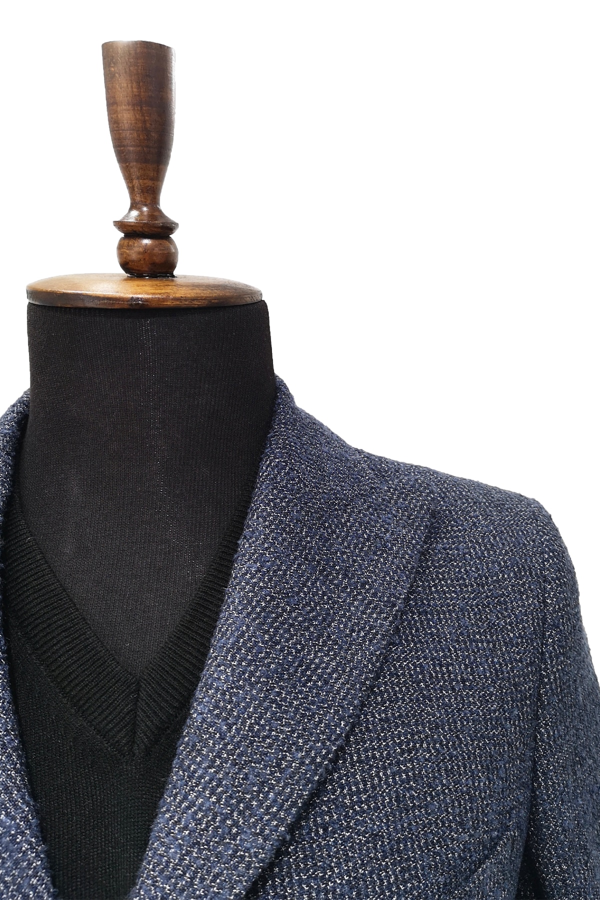 Palton barbati slim fit gri pepit, Seth, 52 EU - eMAG.ro