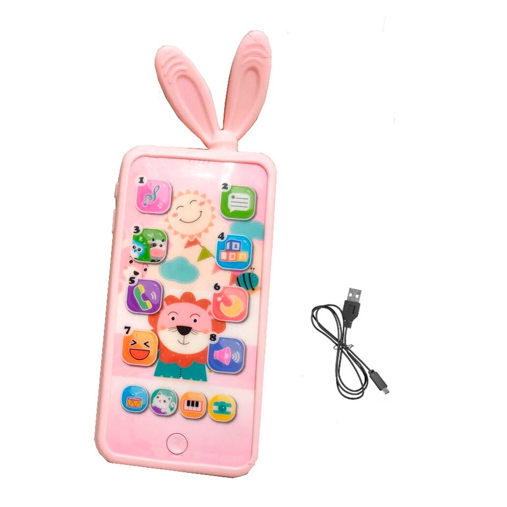 Primul meu telefon cu USB, smartphone interactiv, cu husa de silicon ...