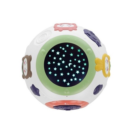 Lampa de veghe Minge Magica Tumama® interactiva, cu proiector stelute ...