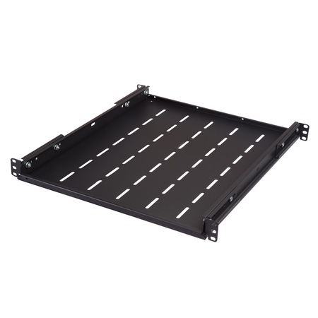 Raft rack 19' fix reglabil DataLink, 1U negru, tava rack 700mm, pentru ...