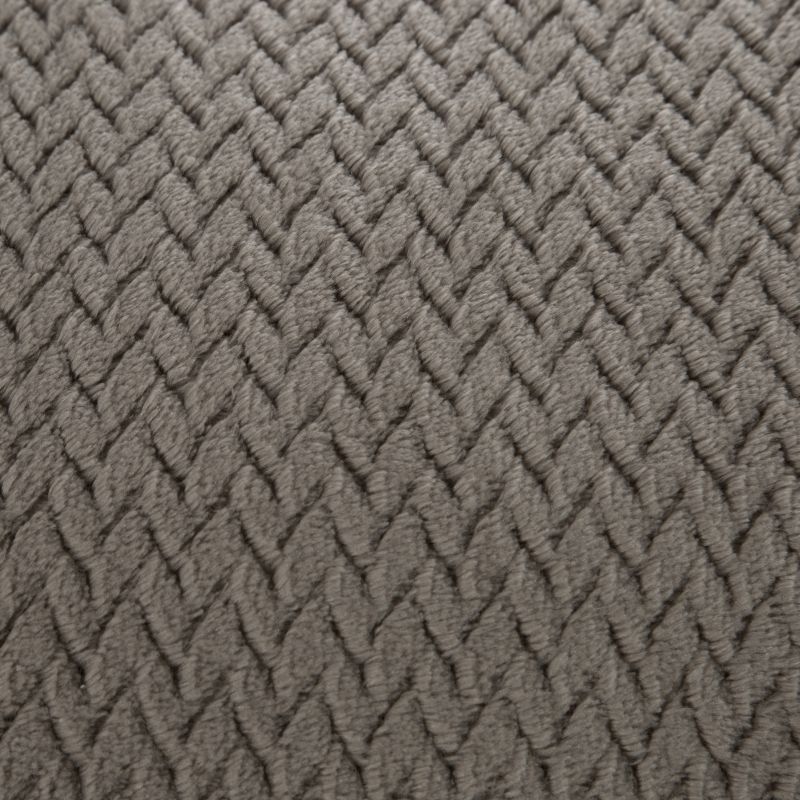 Cuvertura de Pat, Patura pled, Eurofirany, 170x210, CINDY-3, Grafit ...