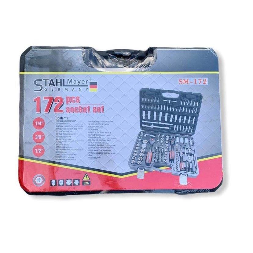 Гедоре STAHLMAYER 172 части, Немско 1/2 - 3/8 - 1/4 - eMAG.bg