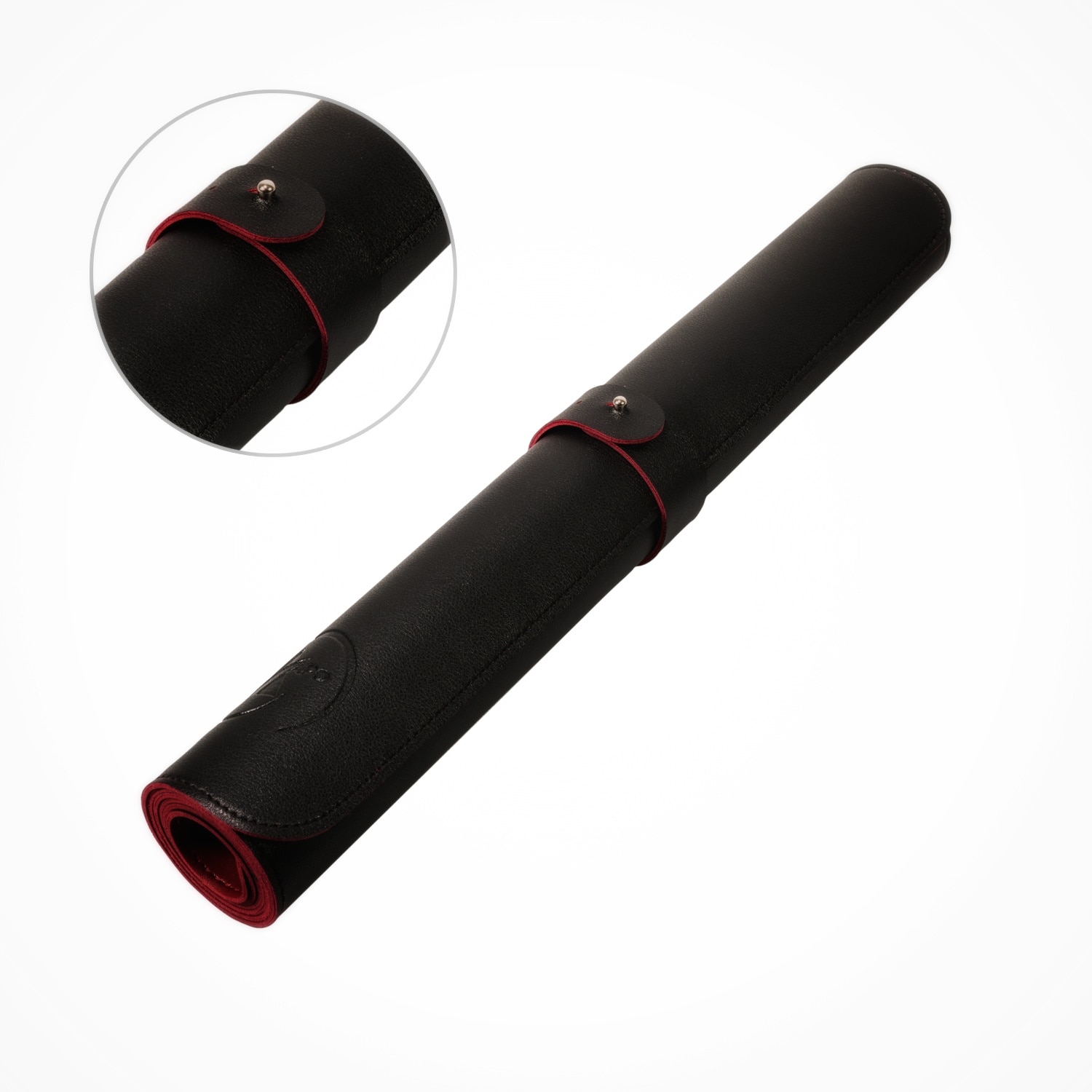 Mapa birou din piele Pu, pentru protectie birou, cu doua fete, Negru ...