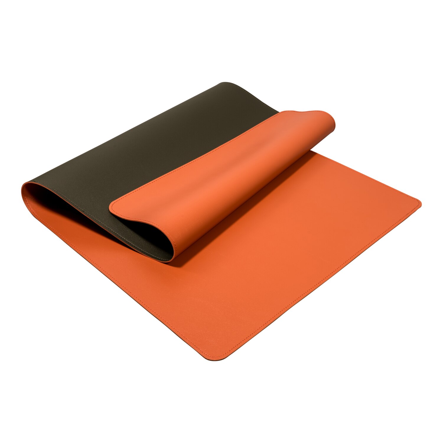 Mapa birou din piele Pu, pentru protectie birou, cu doua fete, Verde ...